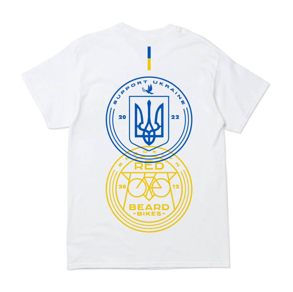 Ukraine T-Shirts for Red Cross - Redbeard Bikes