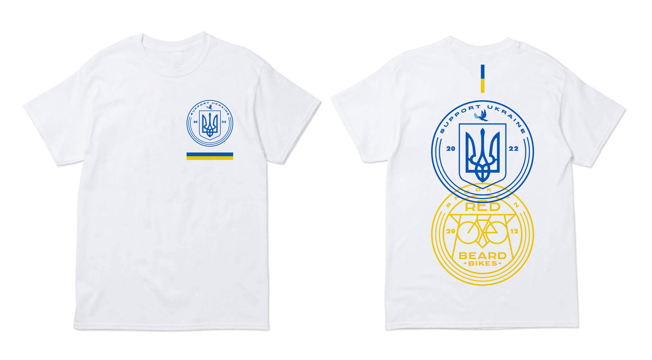 Ukraine T-Shirts for Red Cross - Redbeard Bikes